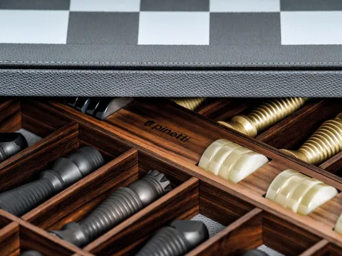 Leisure I Leather Board Games | Salone del Mobile