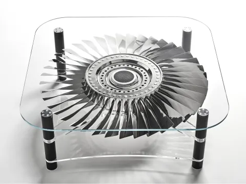 Airplane engine table | Salone del Mobile