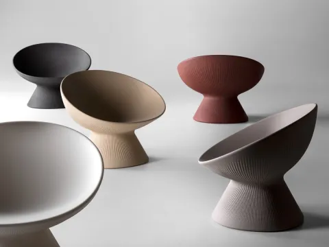 Sedute Fade Relax Armchair Plust Collection | Salone del Mobile