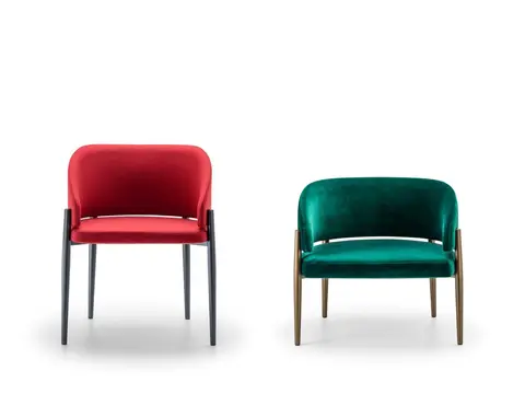 Frank chair and Frank Club armchair | Salone del Mobile