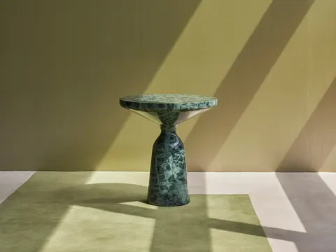 Bell Side Table Marble | Salone del Mobile
