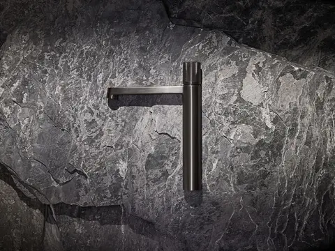 Brushed Titanium finish | Salone del Mobile