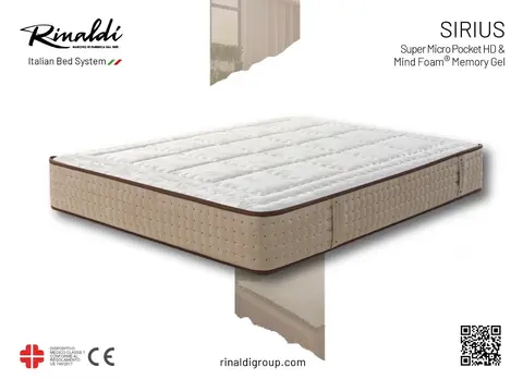 Materassi Sirius Dreamness | Salone del Mobile