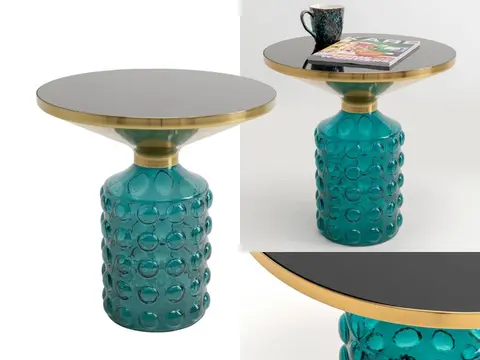 Side Table Lola Blue Ø 50cm | Salone del Mobile