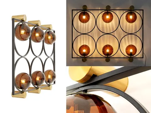 Wall Lamp Balance Circle 96x122cm | Salone del Mobile